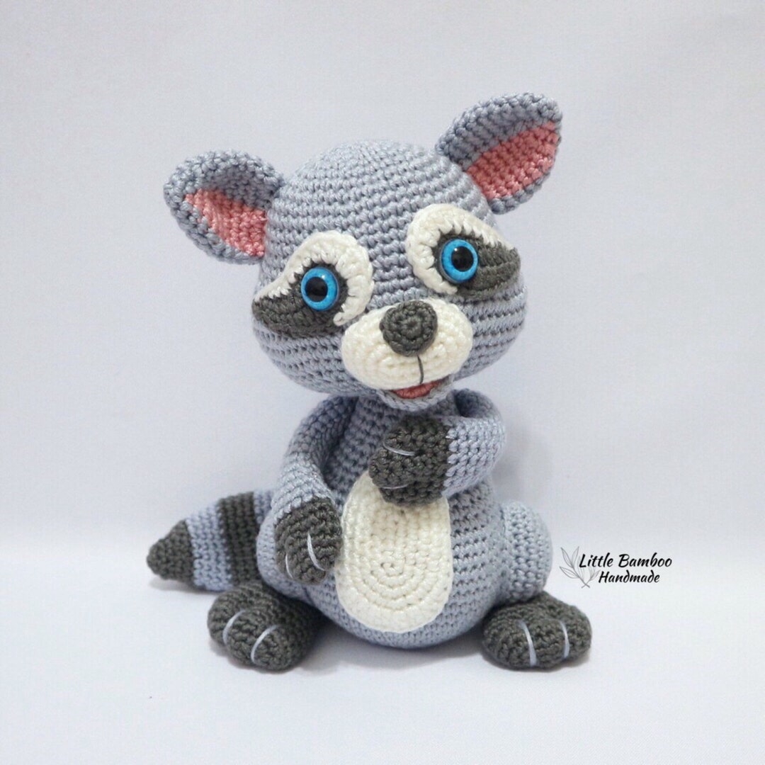 PATTERN - Ringo the Raccoon - Crochet Pattern, Pdf - Etsy