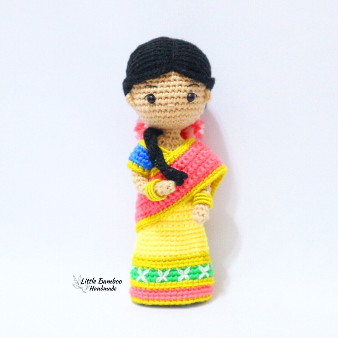 Pattern-trisha the Indian Girl-crochet Pattern, Pdf - Etsy