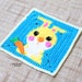 Pattern-rabbit Granny Square-crochet Pattern Pdf - Etsy