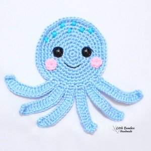 PATTERN- Under the Sea Applique Set A-fish, Crab, Octopus and Stingray ...