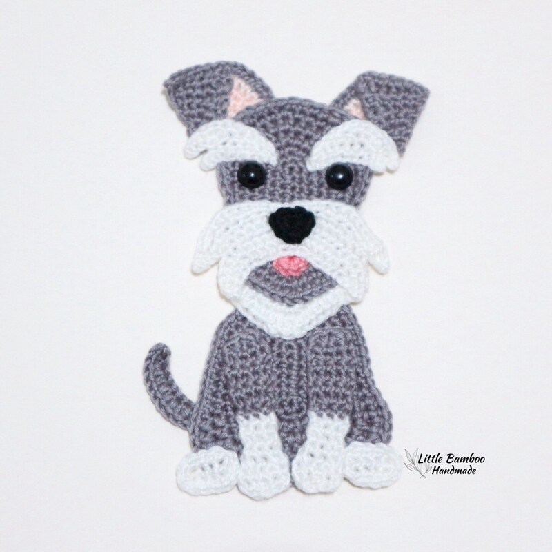Crochet Schnauzer - Etsy