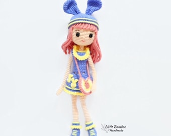 The Bunny Girl Amigurumi Crochet Written Pattern PDF Only INSTANT ...