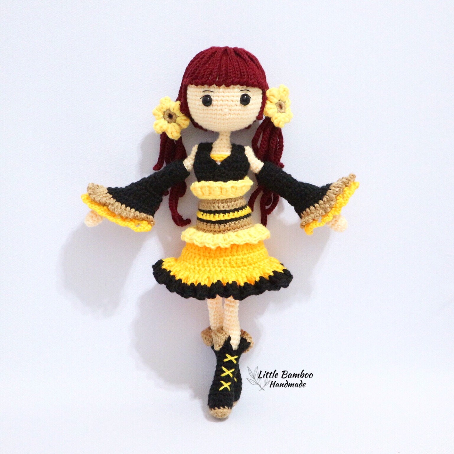 Pattern-rumi the Sunflower Girl-crochet Pattern Pdf - Etsy