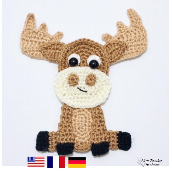Moose Applique Patterns - Etsy