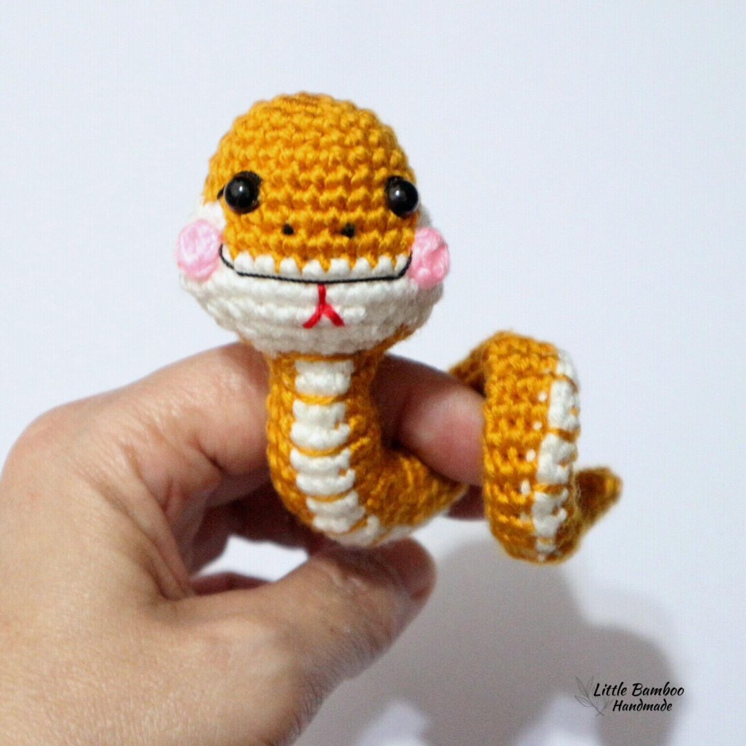 PATTERN- Mini Snake-crochet Pattern, Pdf - Etsy
