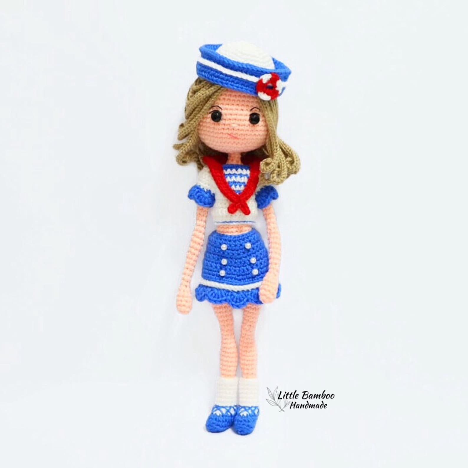Pattern-sailor Girl-crochet Pattern Pdf - Etsy