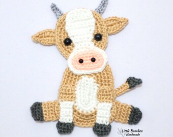 Crochet Pattern INSTANT PDF DOWNLOAD Crochet Cow Boho Boho Cow Cow ...