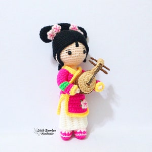 Pattern-ruyi the Chinese Girl-crochet Pattern, Pdf - Etsy