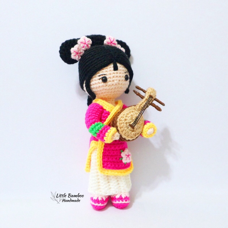 Pattern-ruyi the Chinese Girl-crochet Pattern Pdf - Etsy