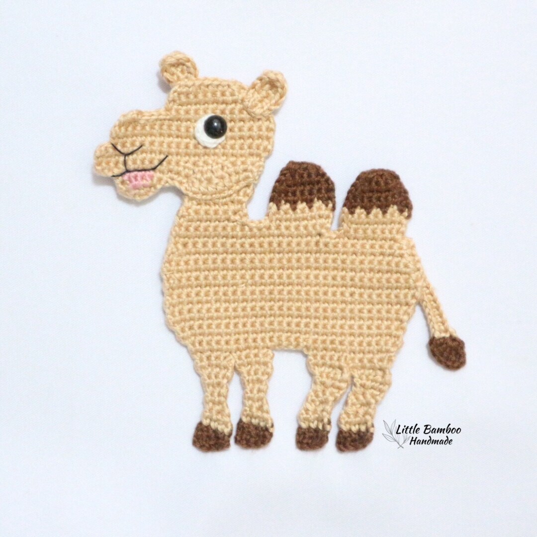 Pattern-camel Applique-crochet Pattern, Pdf - Etsy