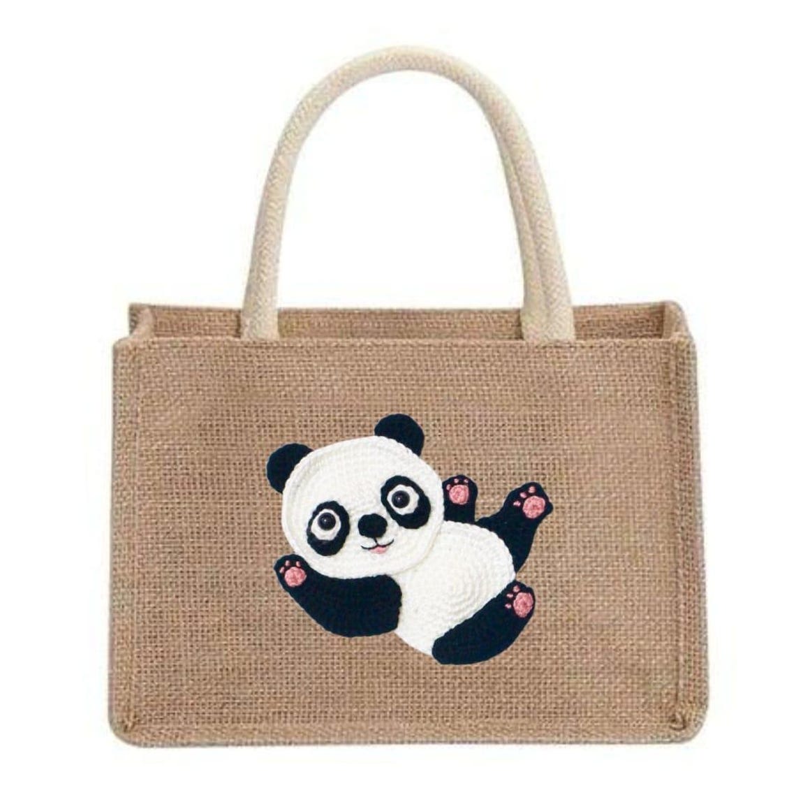 PATTERN- Panda Applique-crochet Pattern, Pdf - Etsy