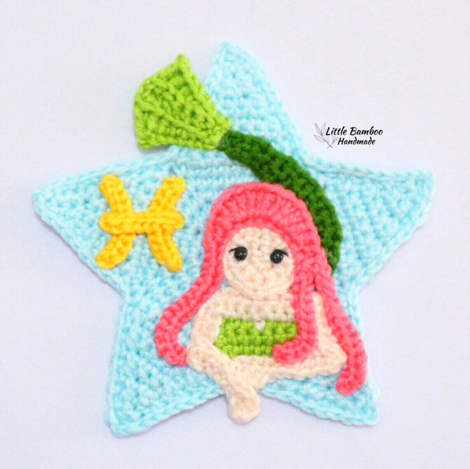 Pattern-pisces Applique-crochet Pattern, Pdf - Etsy