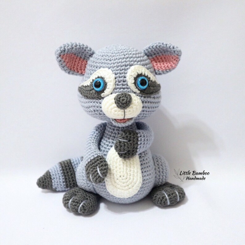 PATTERN - Ringo the Raccoon - Crochet Pattern, Pdf - Etsy