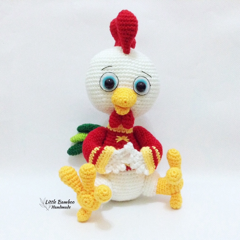 PATTERN the Prosperity Rooster Crochet Pattern Pdf - Etsy