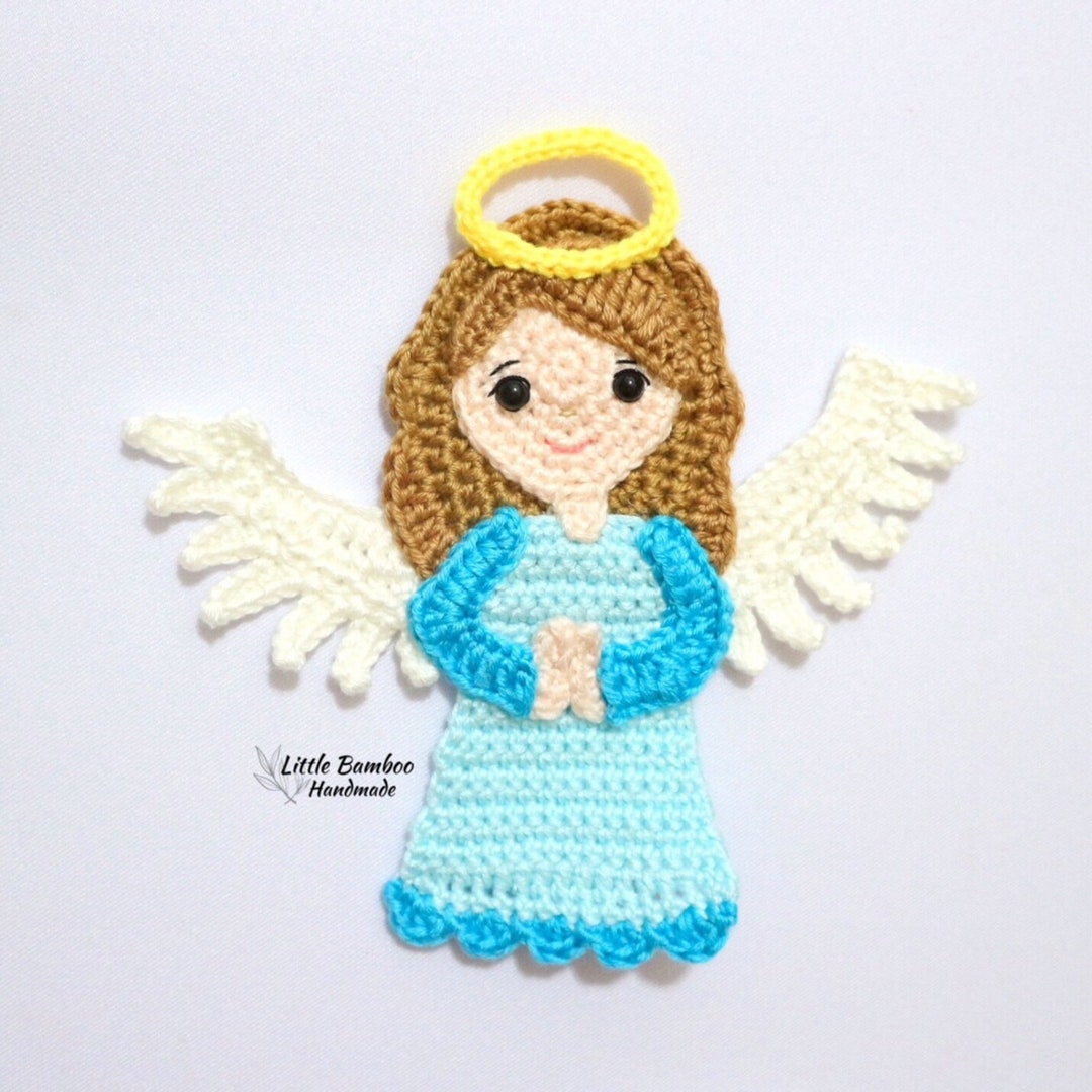 PATTERN- Angel Applique-crochet Pattern, Pdf - Etsy