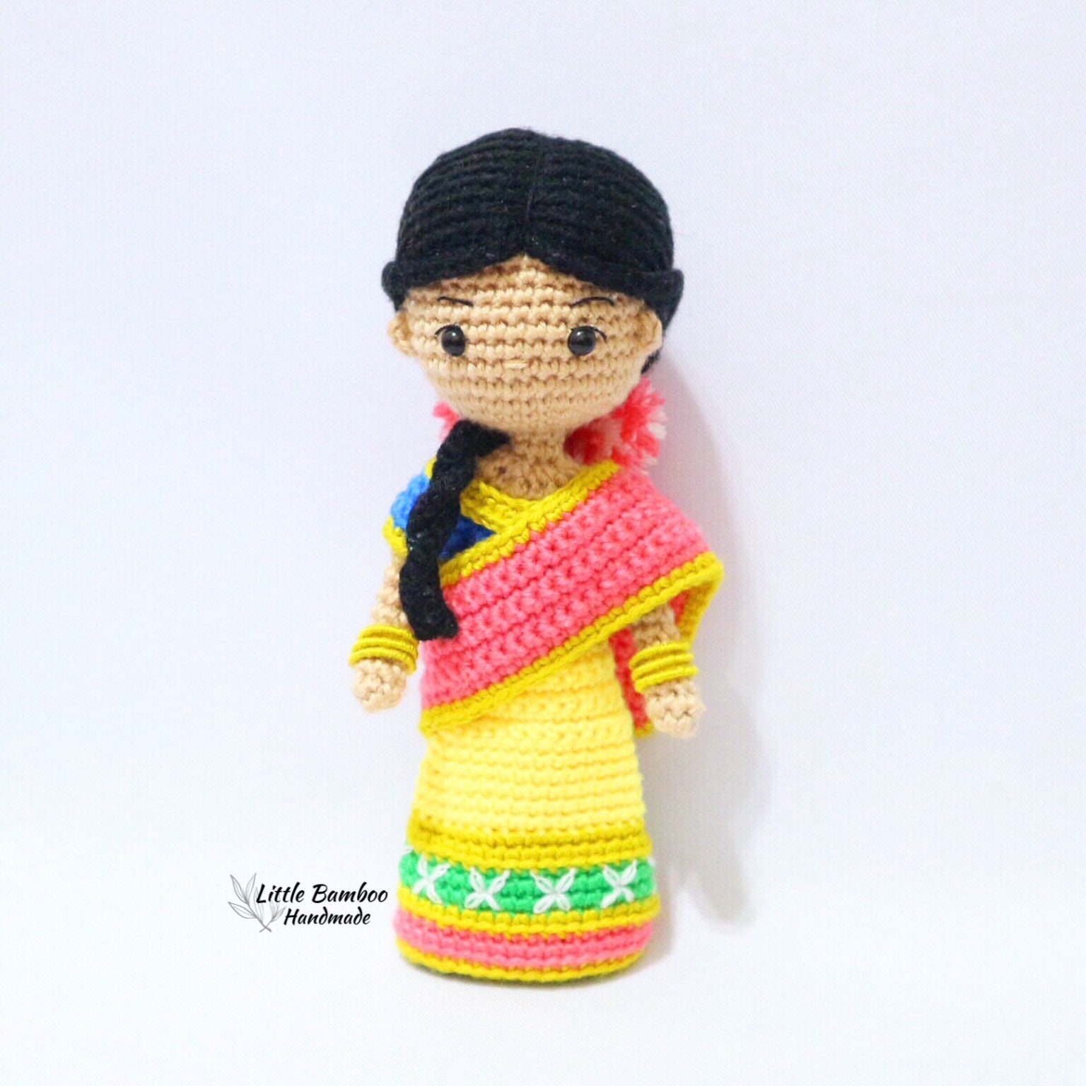 Pattern-trisha the Indian Girl-crochet Pattern Pdf - Etsy