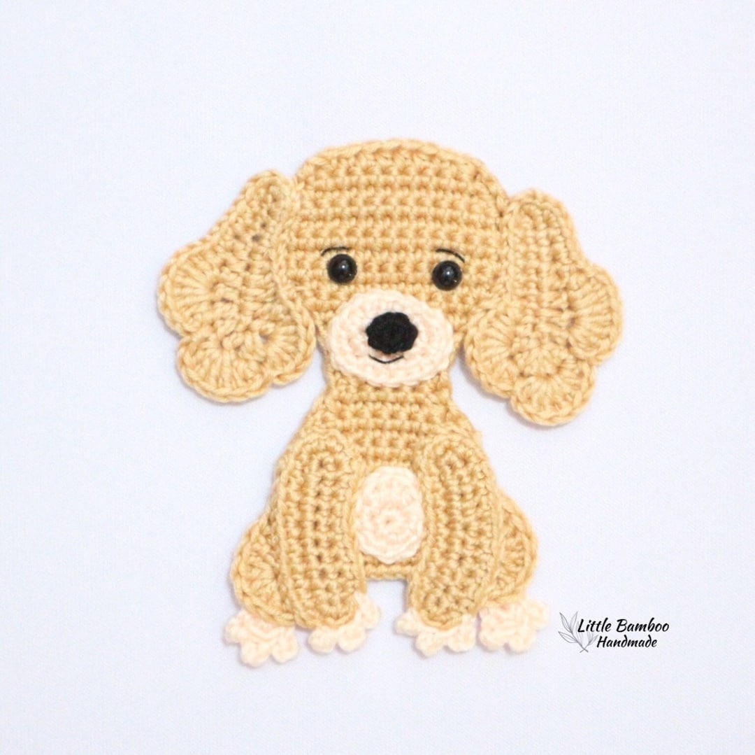 PATTERN Poodle Applique-crochet Pattern, Pdf - Etsy