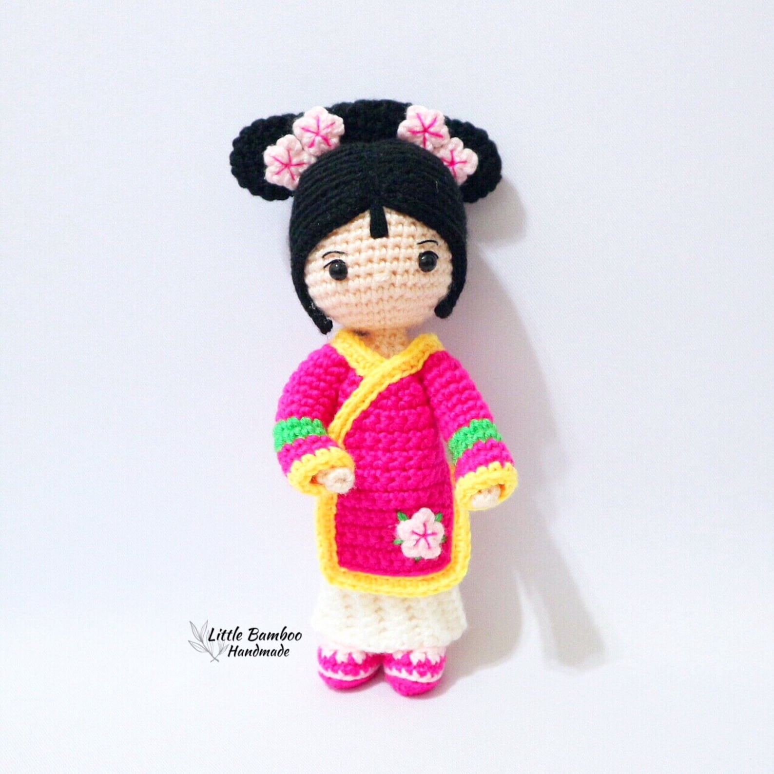Pattern-ruyi the Chinese Girl-crochet Pattern Pdf - Etsy