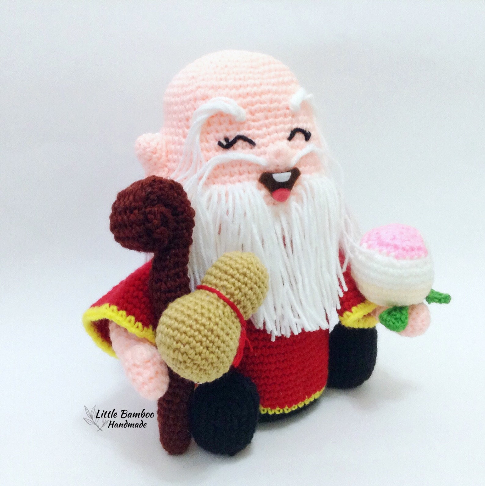 PATTERN - Shou Xing the Longevity Doll - Crochet Pattern, Pdf - Etsy UK