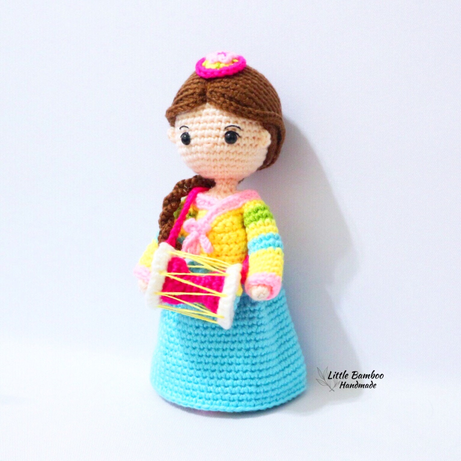 Pattern-gyuri the Korean Girl-crochet Pattern Pdf - Etsy