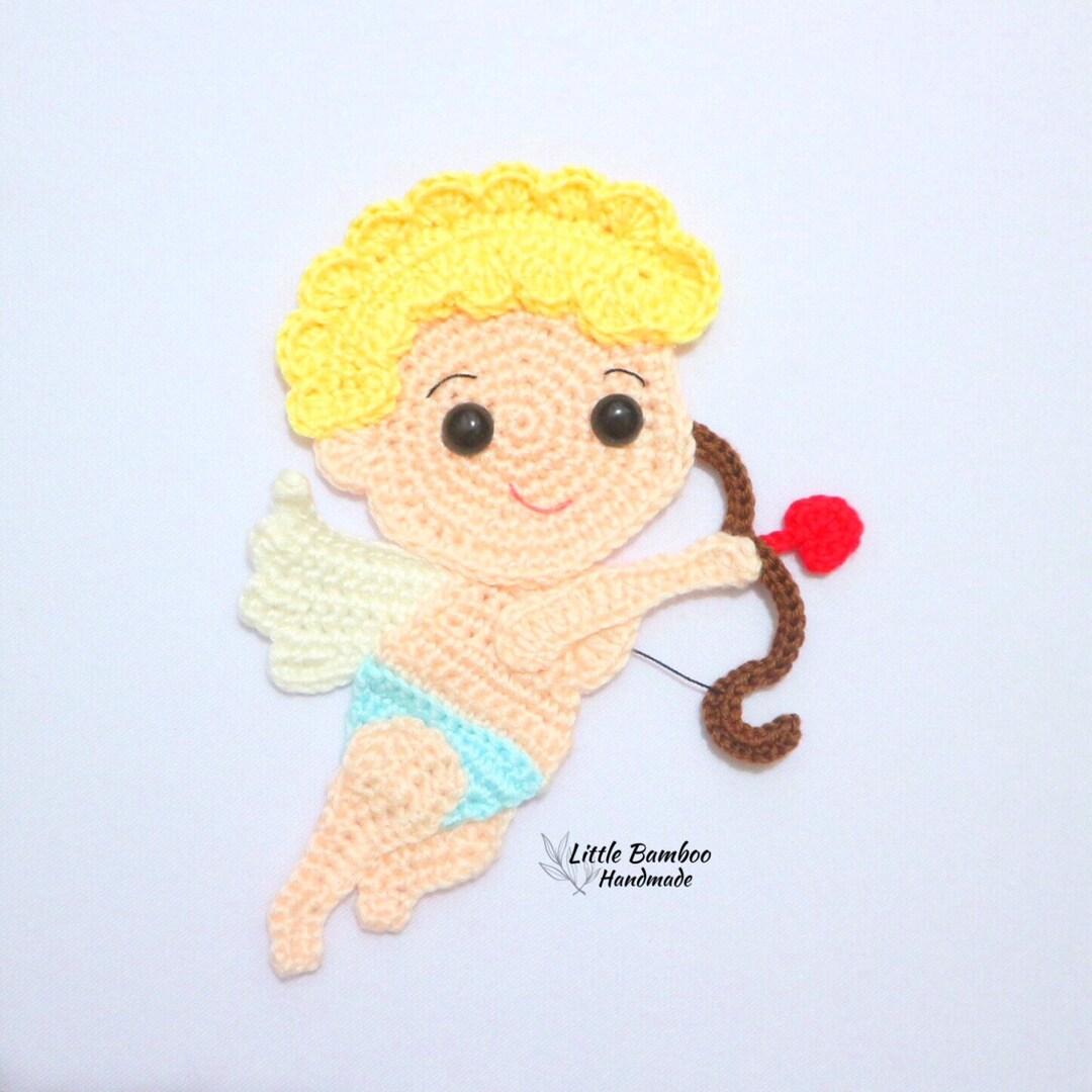 PATTERN- Cupid Applique-crochet Pattern, Pdf - Etsy
