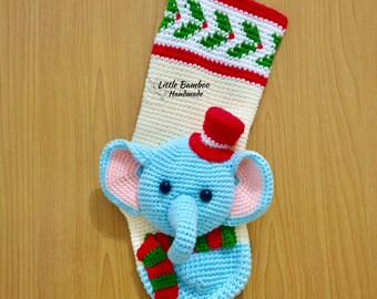 Pattern-my Lovely Cat Christmas Stocking-crochet Pattern Pdf | Etsy
