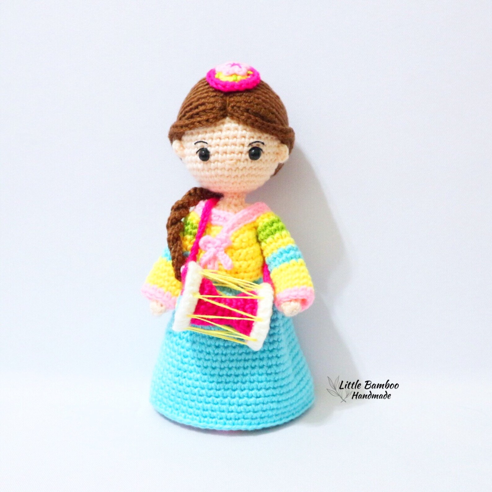 Pattern-gyuri the Korean Girl-crochet Pattern Pdf - Etsy