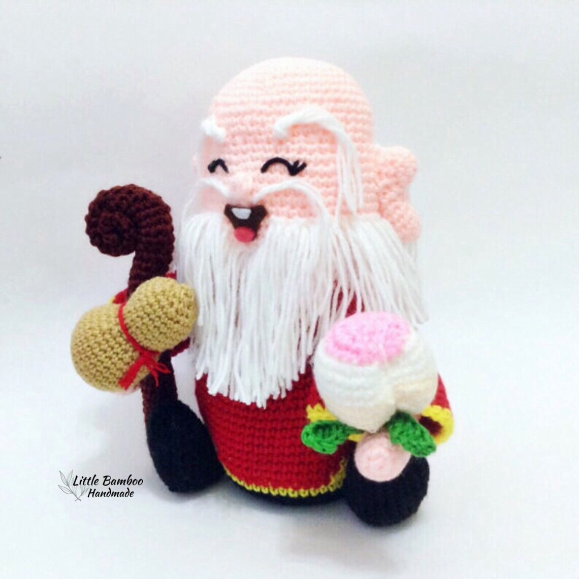 PATTERN - Shou Xing the Longevity Doll - Crochet Pattern, Pdf - Etsy UK