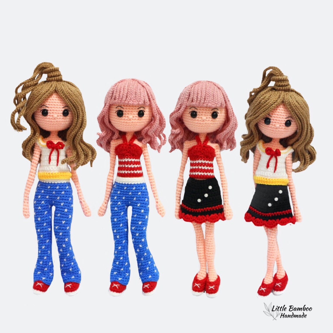 Pattern-mindy the Dress up Doll-crochet Pattern, Pdf - Etsy