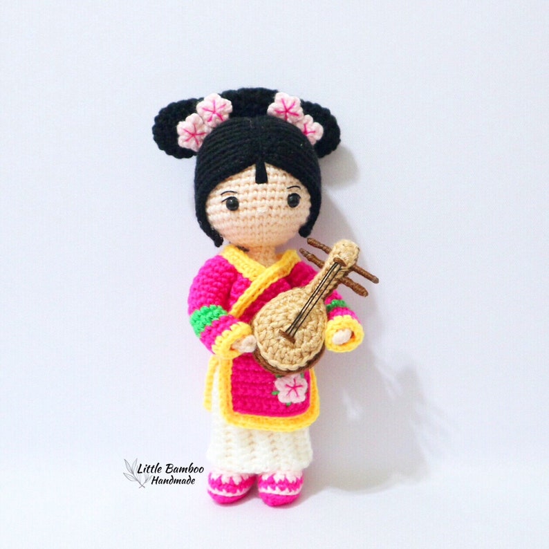 Pattern-ruyi the Chinese Girl-crochet Pattern Pdf - Etsy
