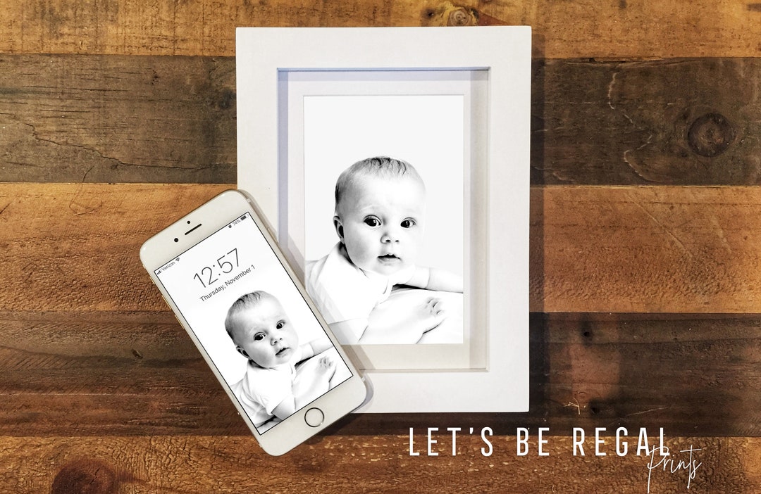 Custom Baby/toddler Print Package, Includes 5x7 Print & Digital File ...