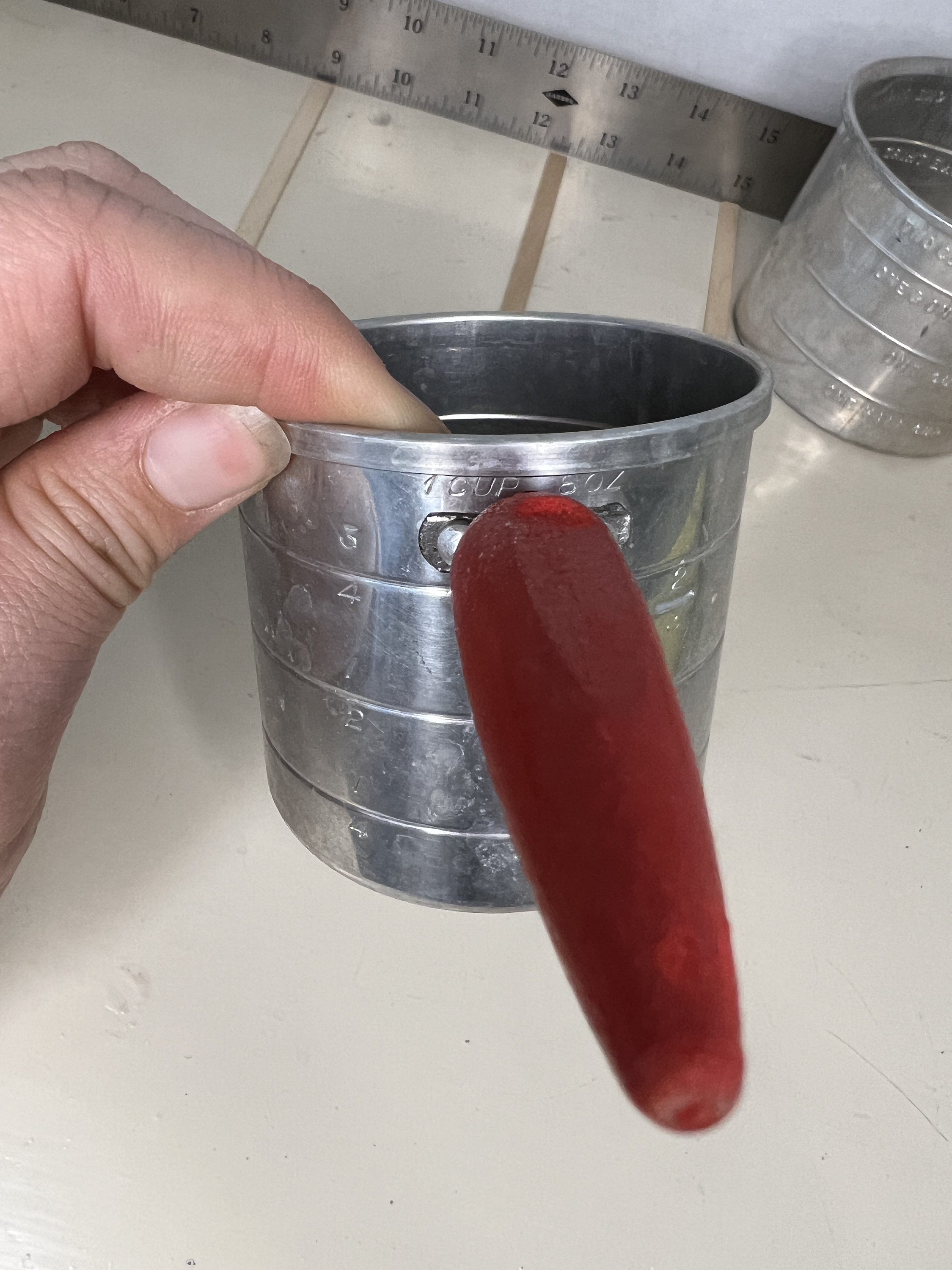 Vintage Aluminum Measuring Cups - Etsy