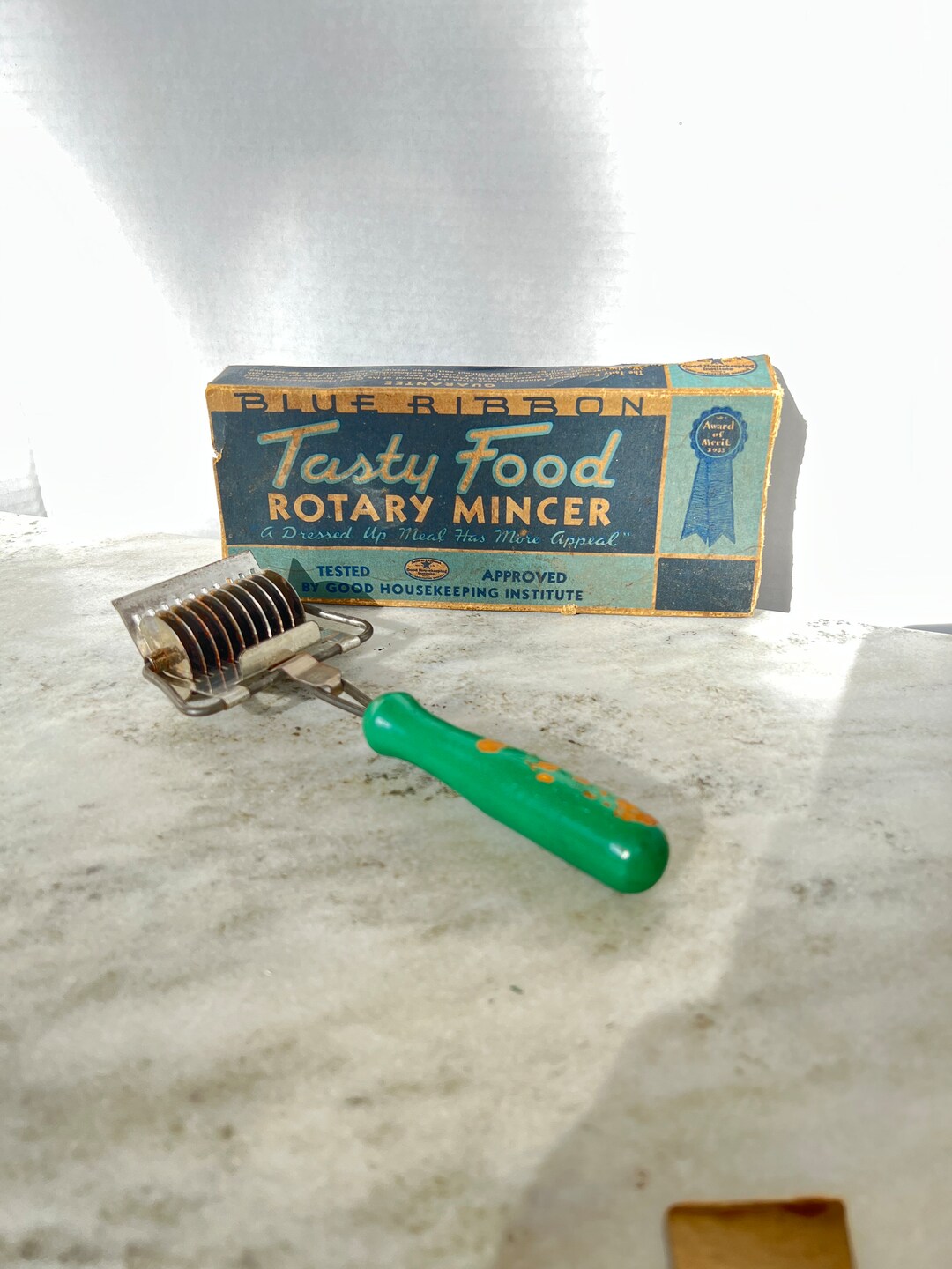 Vintage Tasty Food Rotary Mincer by Blue Ribbon - Etsy