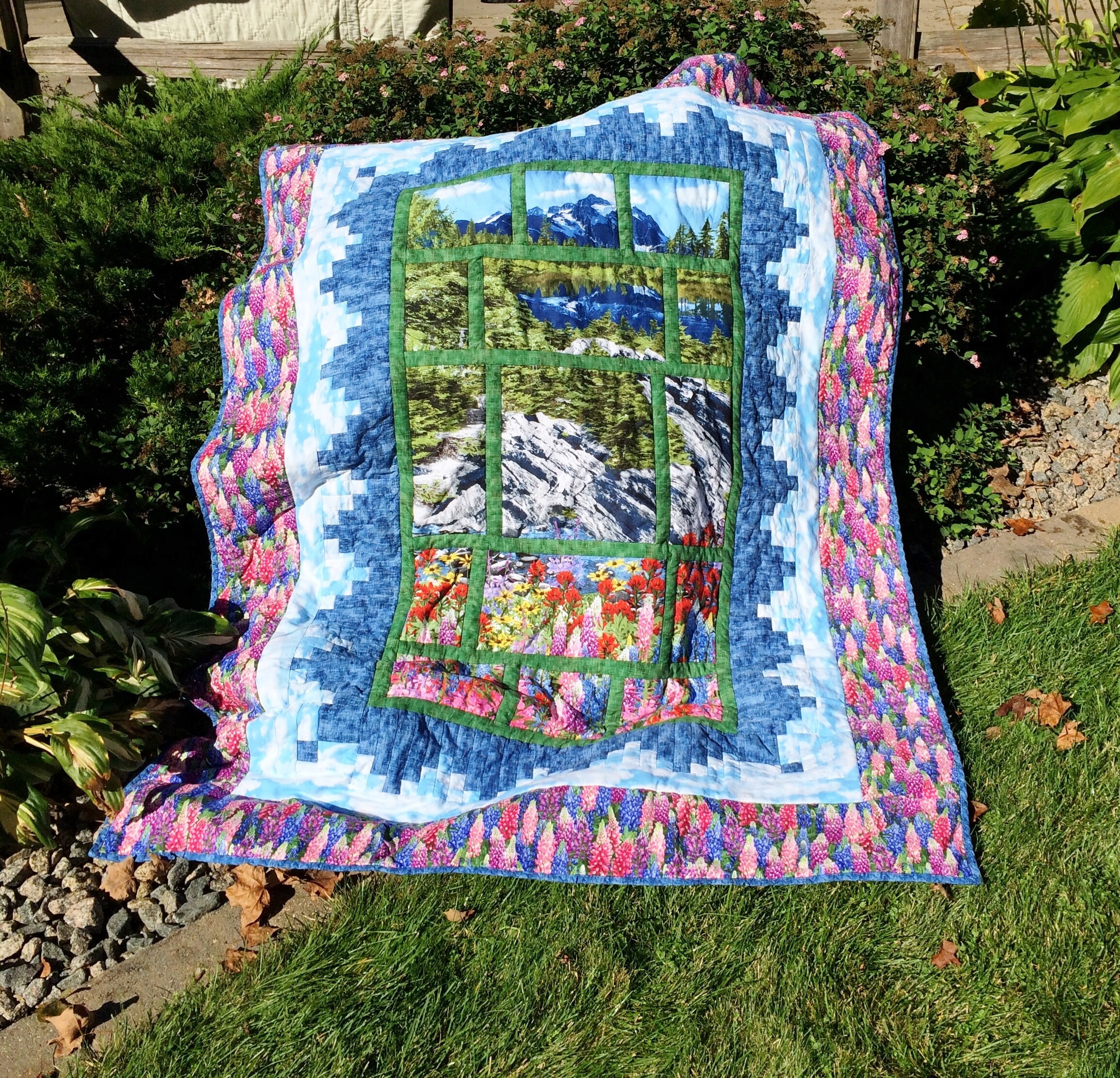 PVQ-018 Mountain View Quilt digital PATTERN ONLY - Etsy