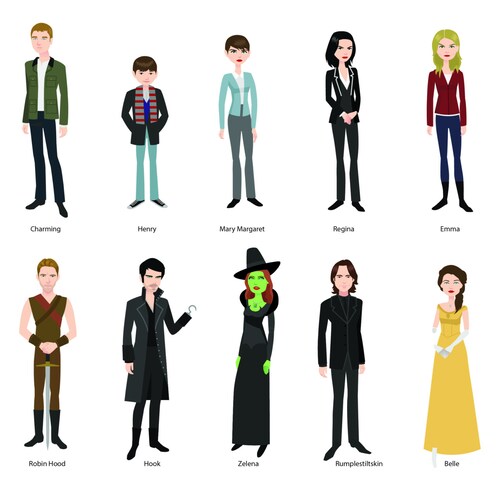 OUAT Once Upon a Time Party Printables DIGITAL - Etsy