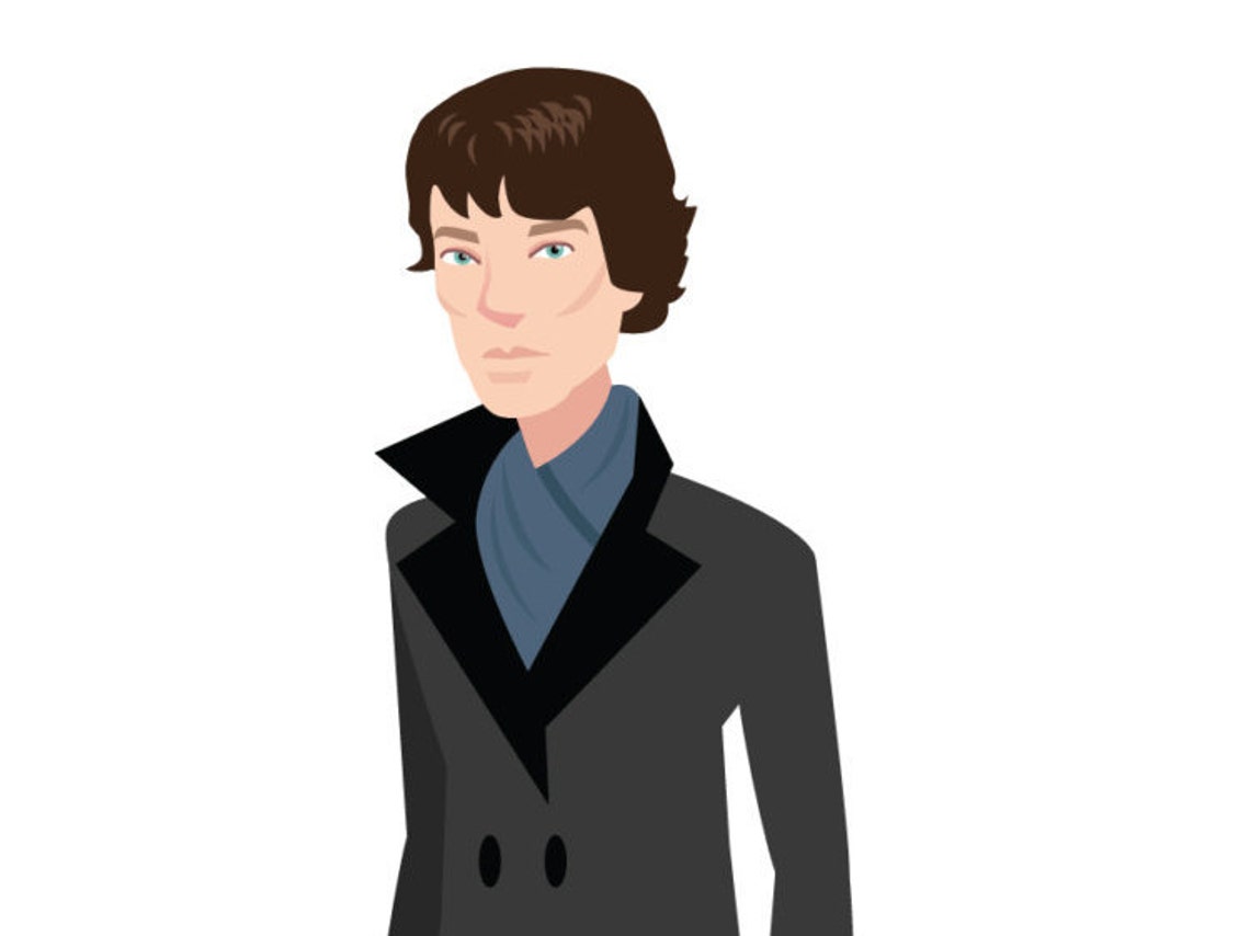 8 Sherlock Characters - Etsy