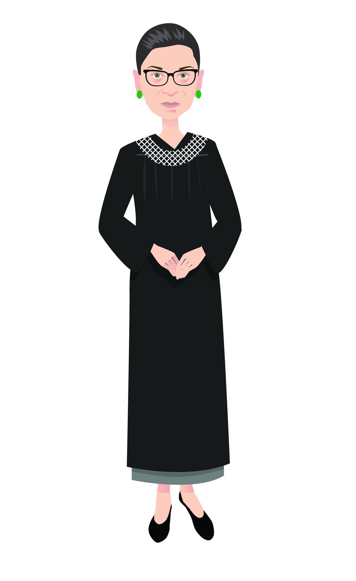 Ruth Bader Ginsburg RBG Vector Graphic - Etsy