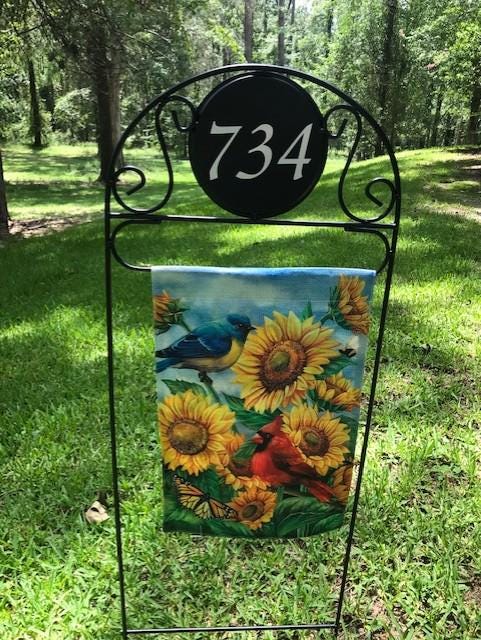 Flag Arbor With Personalization for Garden Flag - Etsy