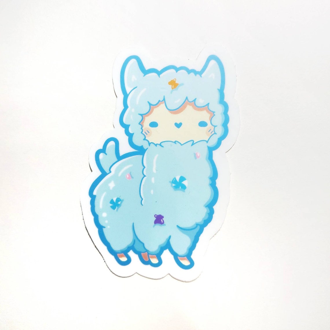 Alpaca Vinyl Stickers Cute Weatherproof Die-cut Sticker - Etsy