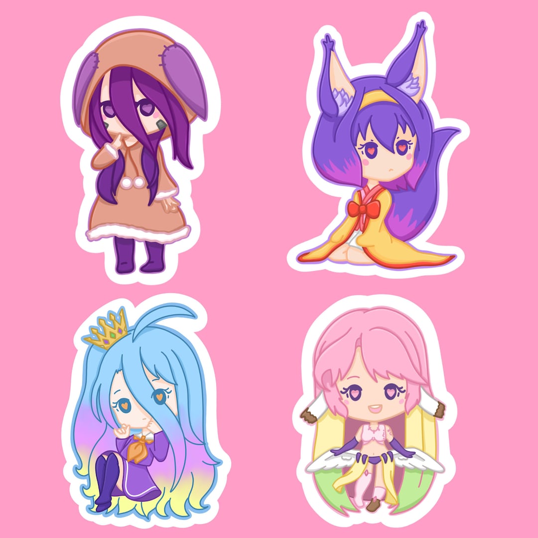 No Game No Life - Anime Vinyl Stickers - Etsy