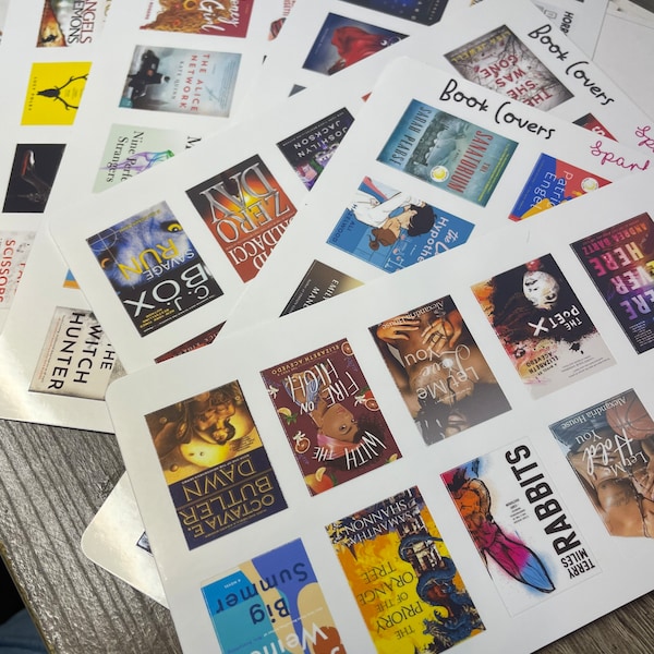 BOOK STICKERS - Etsy