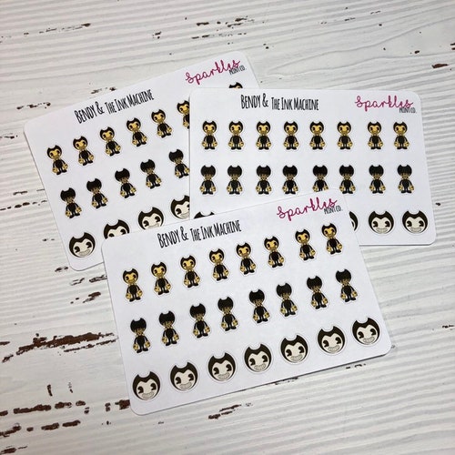 Bendy and the Ink Machine Buttons - Etsy