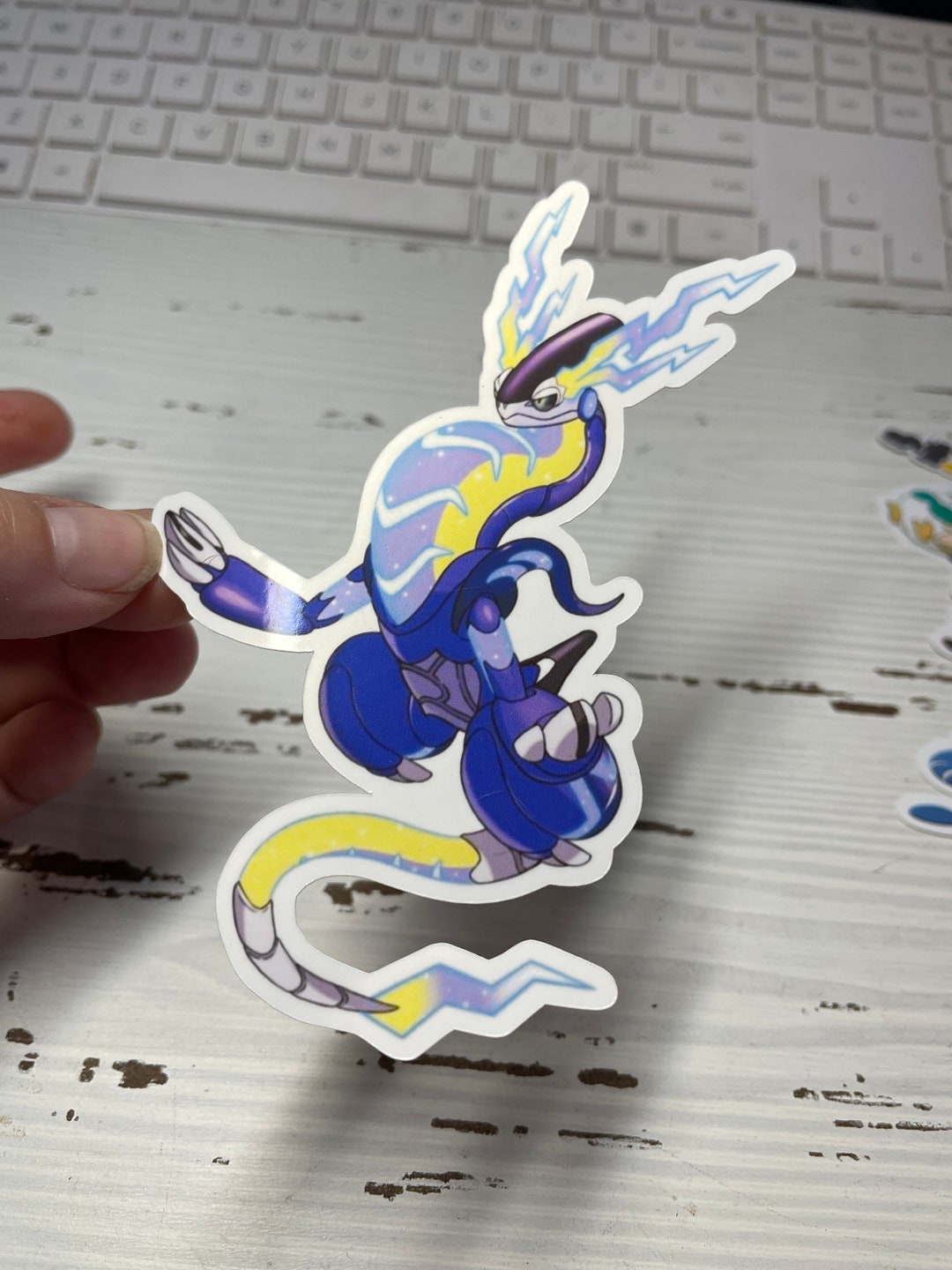 Large Pokemon Vinyl Stickers Planner Stickers and - Etsy