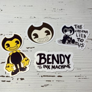 Bendy and the Ink Machine Vinyl Stickers Planner - Etsy
