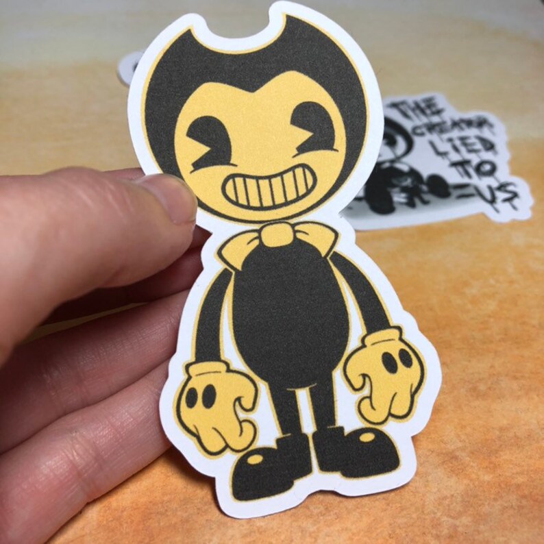 Bendy and the Ink Machine Vinyl Stickers Planner - Etsy