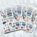 Cottage JOURNAL Sticker Kit, One Page Journaling Planner Stickers ...