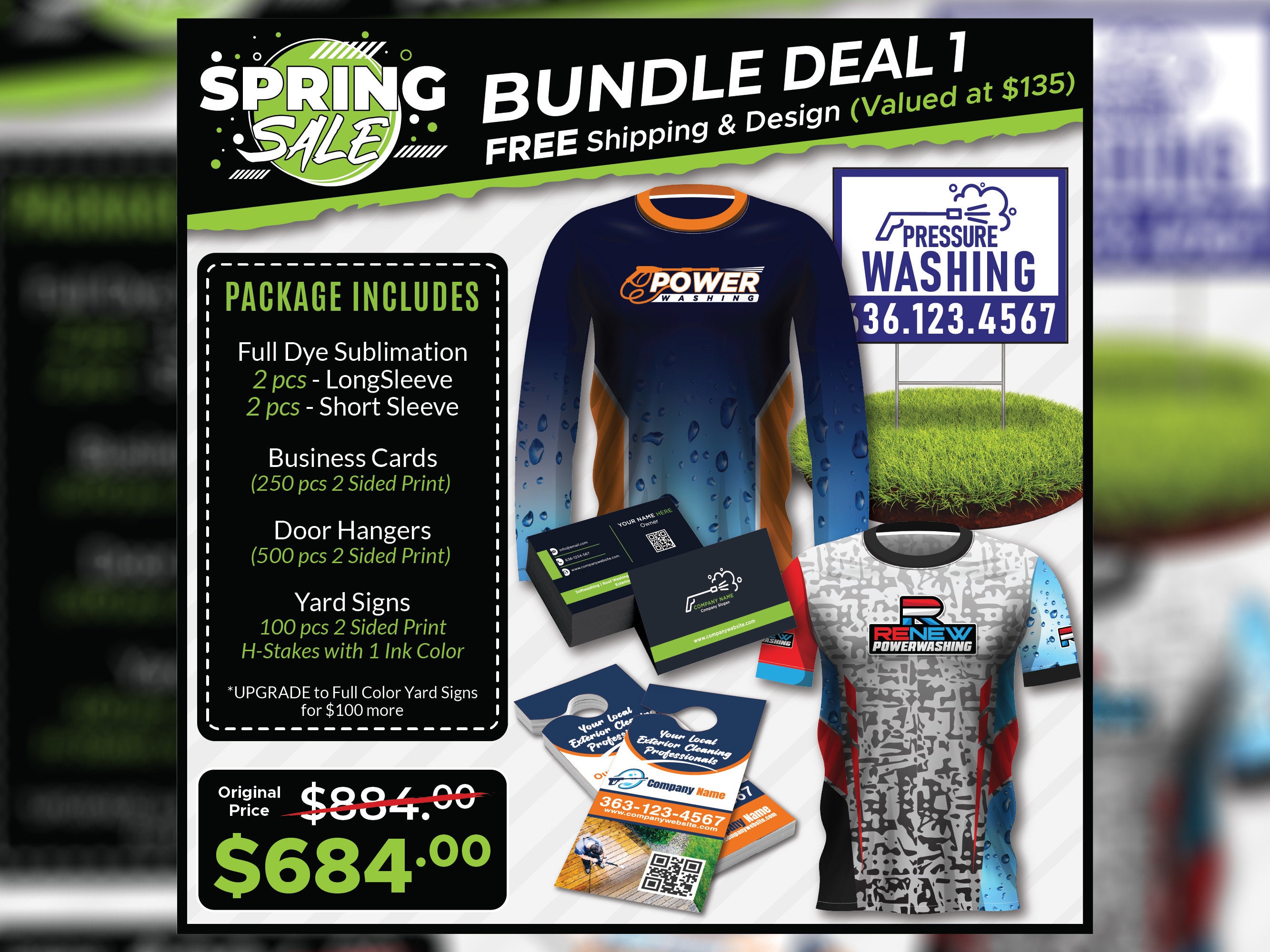 Pressure Wash Printing Bundle 1 - Limited Time Offer - Free Shipping ...