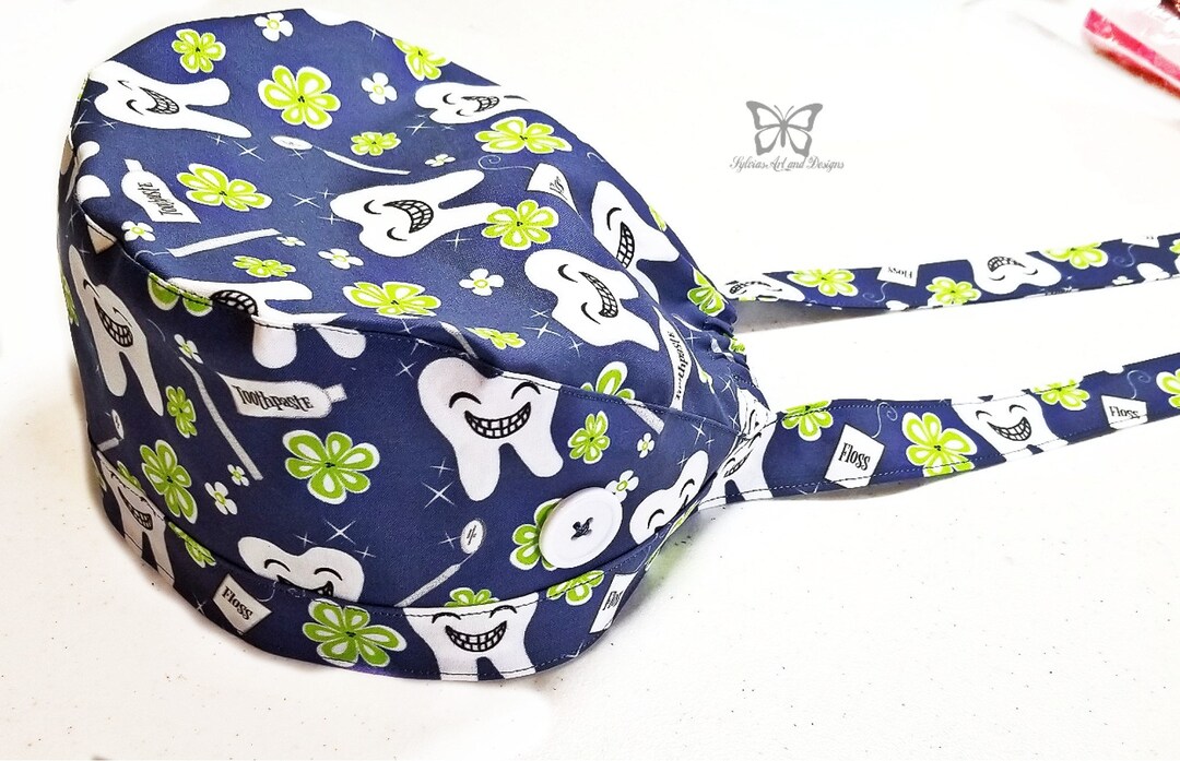 Scrub Caps/surgical Caps/dental Scrub Caps/dental Hygienist Caps/unisex ...