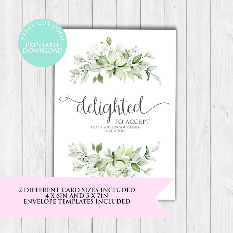 Delight Invite - Etsy