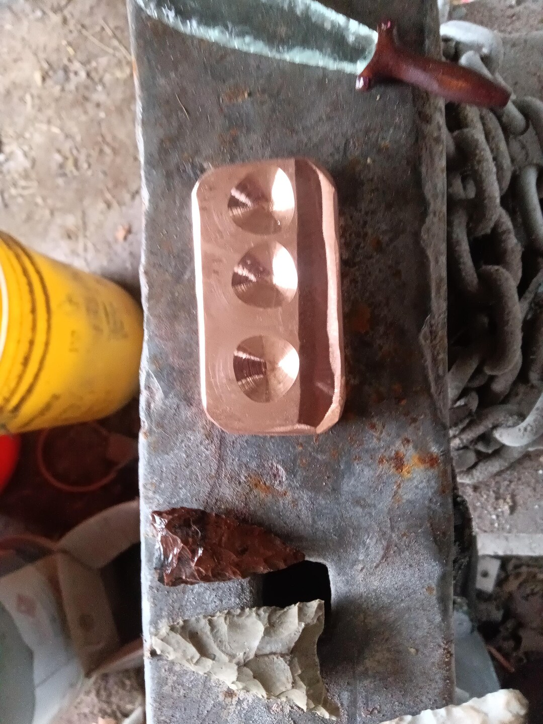 Handheld Copper Bopper for Precision Flaking / Flint Knapping / in ...